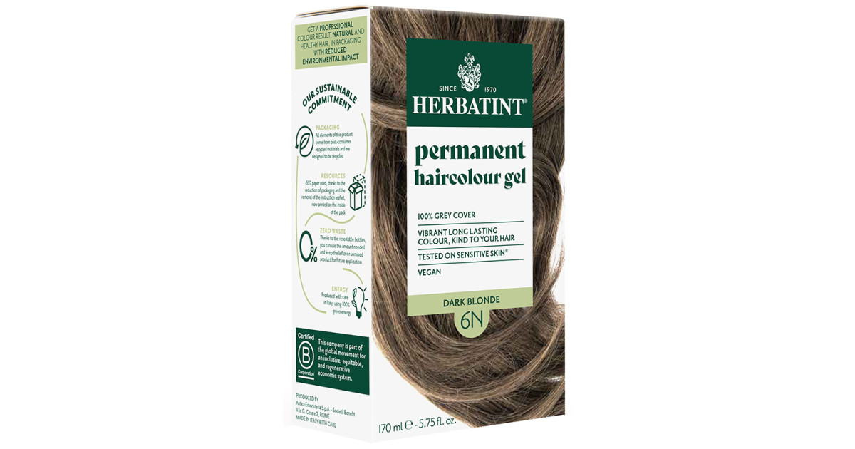 Buy Herbatint Hair Colours - 6N Dark Blonde Online | Faithful to Nature