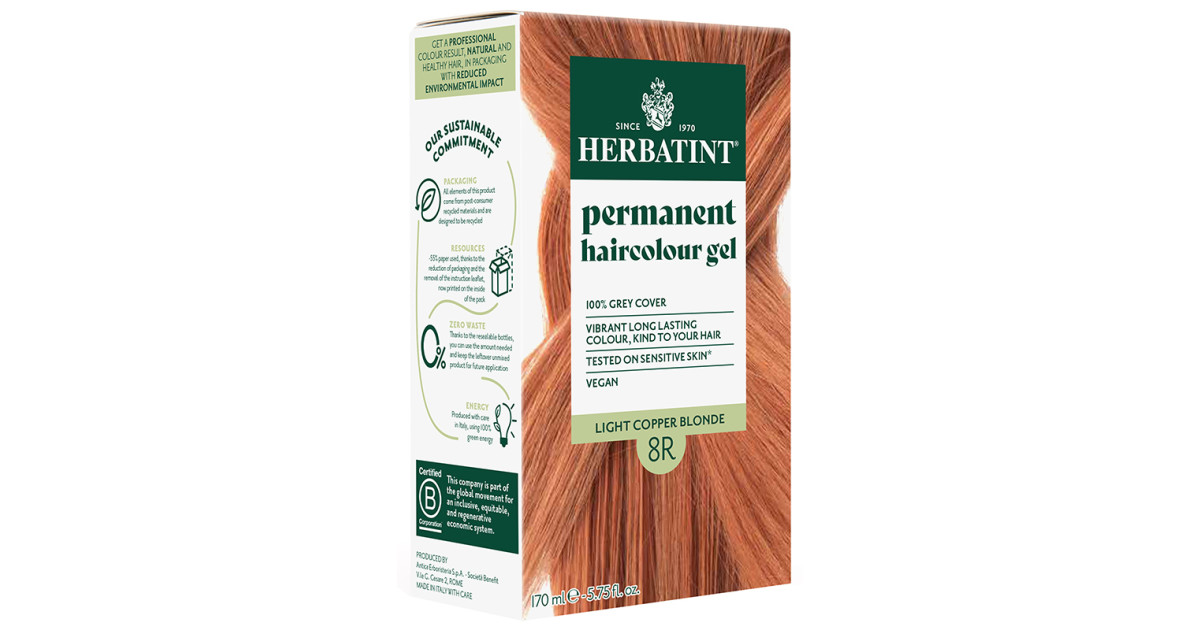 Buy Herbatint Hair Colours - 8R Light Copper Blonde Online | Faithful ...
