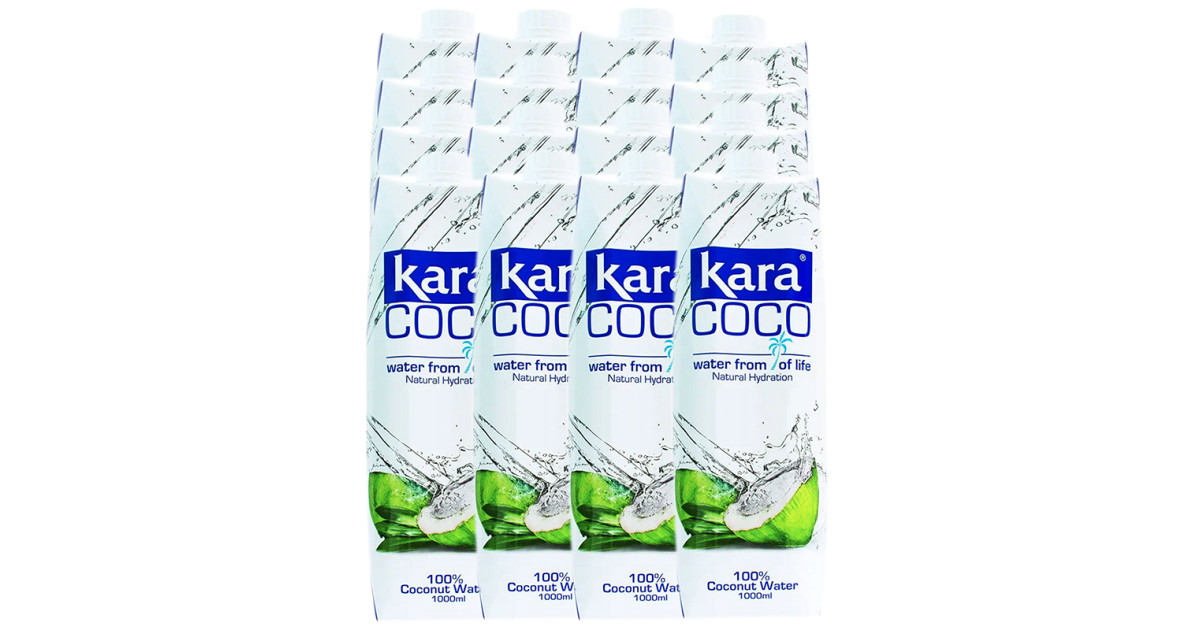 Buy Kara Coconut Water - 1 Litre x 16 Online | Faithful to Nature
