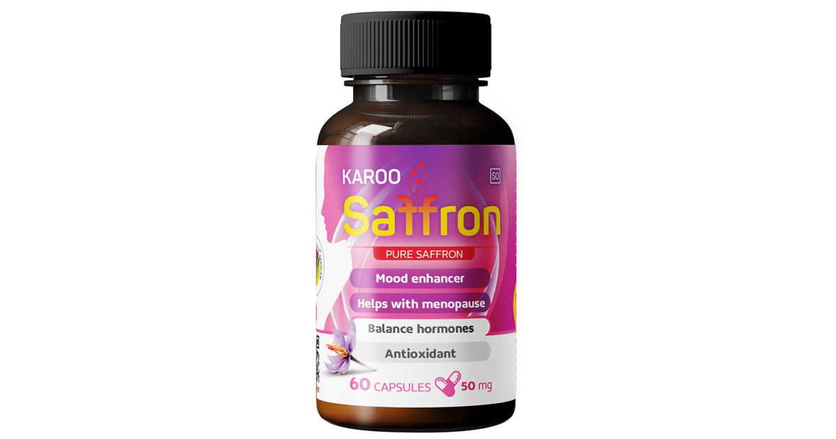 Buy Karoo Saffron with Ashwagandha 60's Online | Faithful to Nature