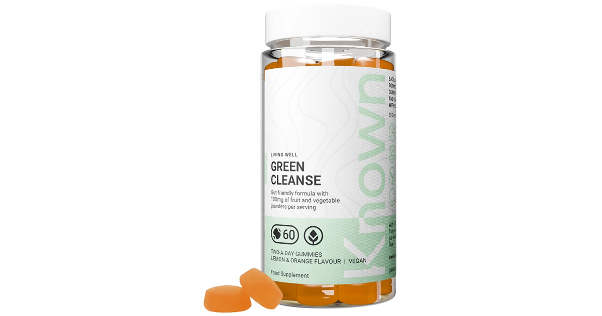 Buy Known Green Cleanse Gummies Lemon & Orange Online | Faithful to Nature