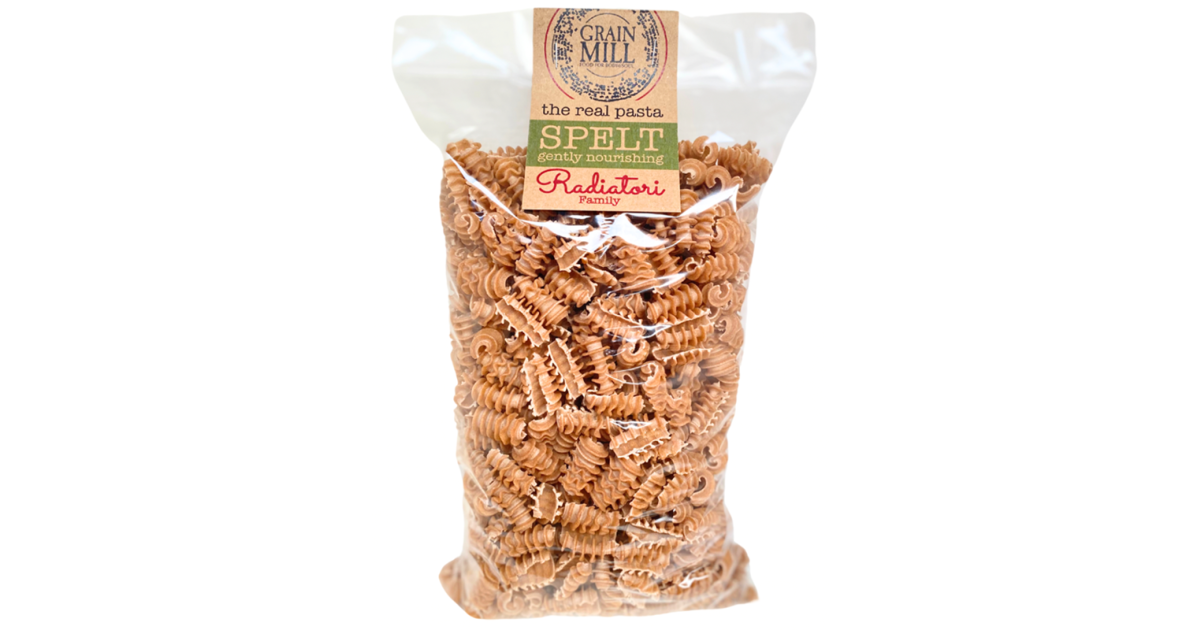 Buy Knysna Grain Mill Organic Spelt Pasta Family Pack - Radiatori ...