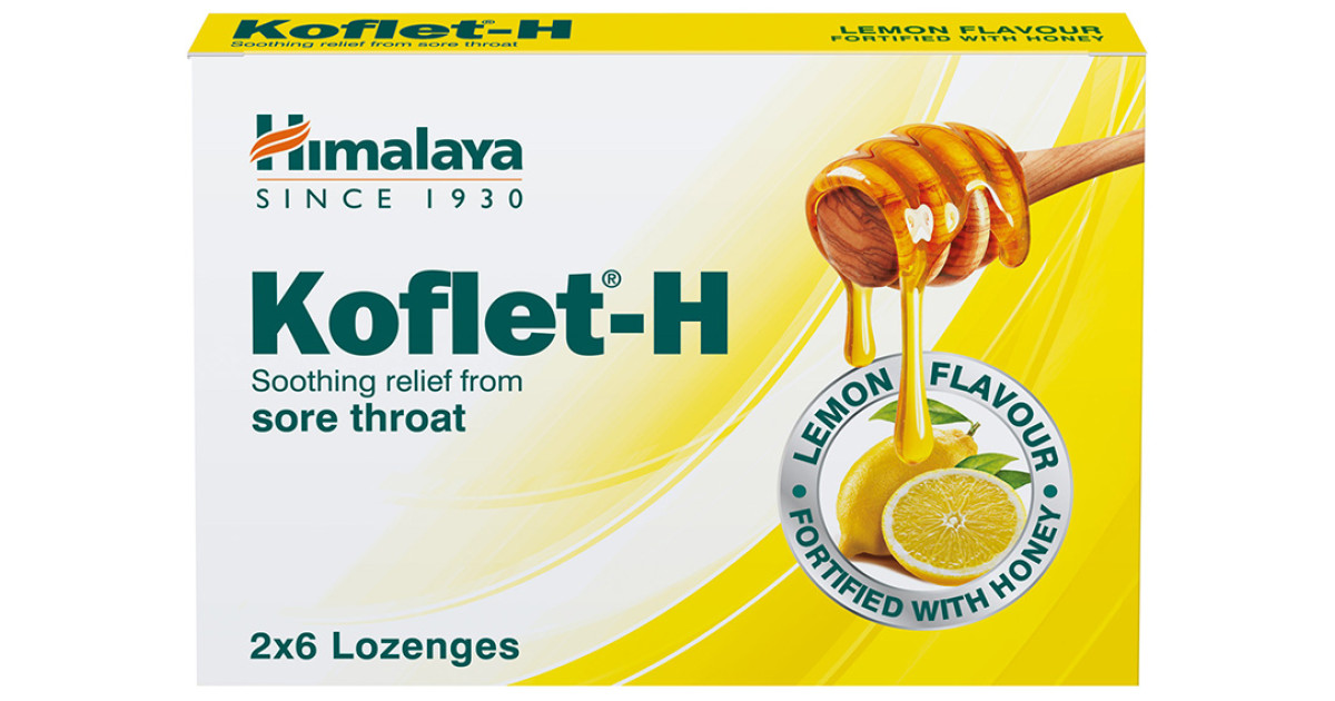 Buy Himalaya Koflet-H Lozenges - Lemon Online | Faithful to Nature