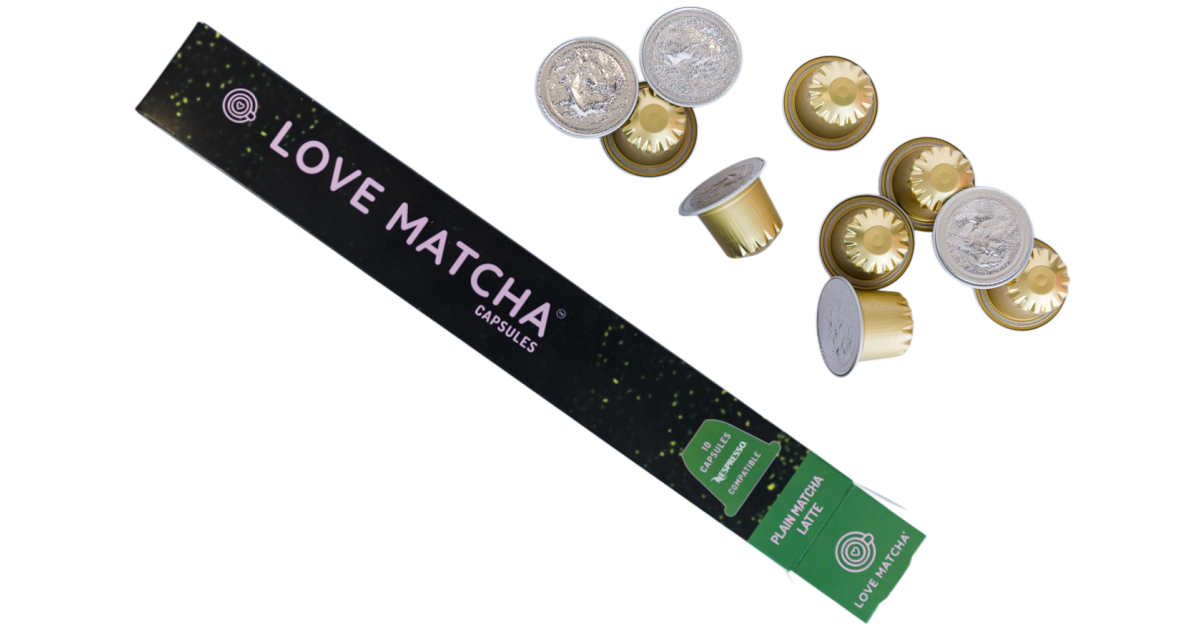 Buy Love Matcha Plain Pods Online | Faithful to Nature