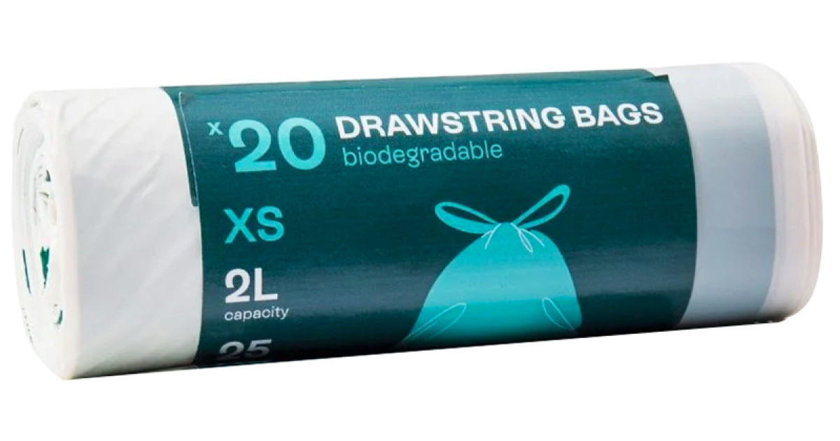 Buy Made4Earth Compostable Drawstring Bag L Online | Faithful to Nature