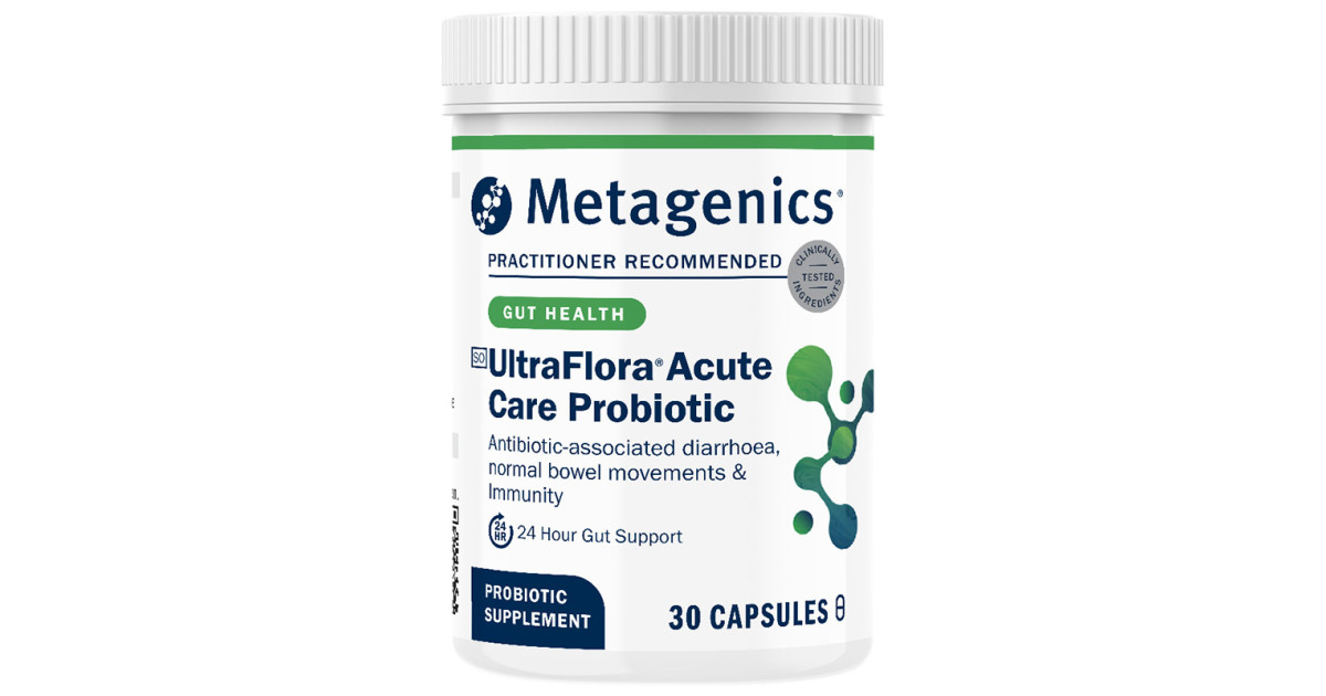 Buy Metagenics UltraFlora Acute Care Probiotic 30's Online | Faithful ...