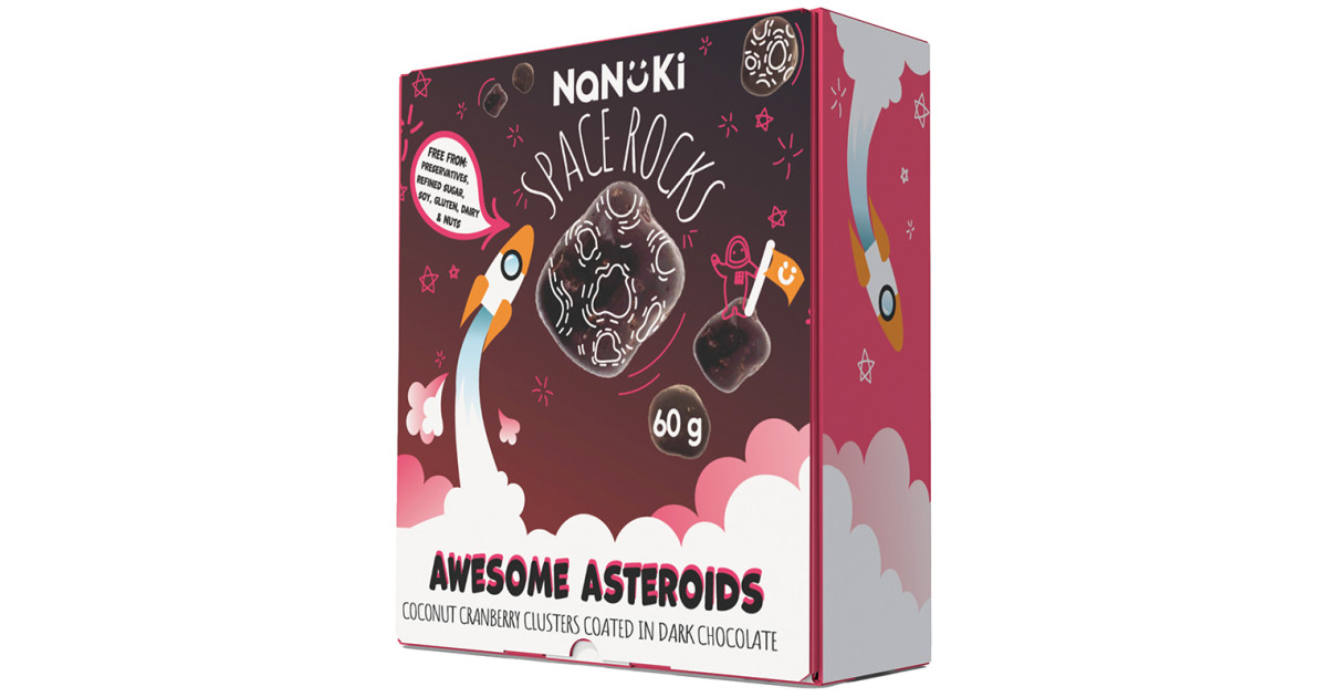asteroids chocolate
