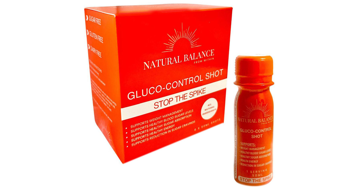 Buy Natural Balance Gluco Control Shot 6 Pack Online | Faithful to Nature