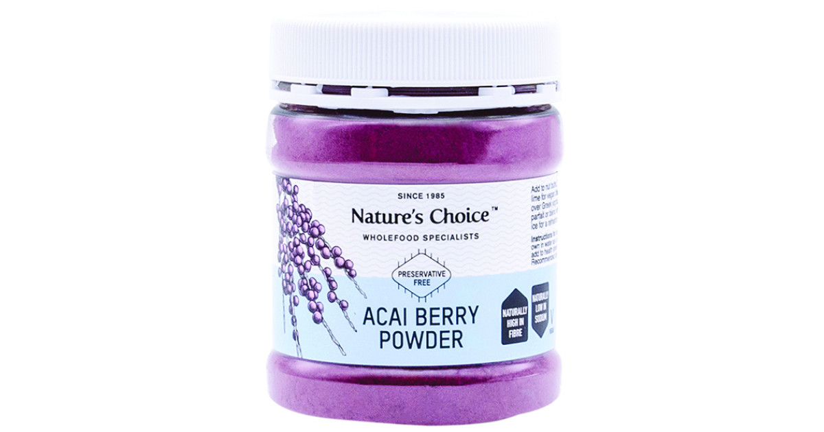 Buy Natures Choice Acai Berry Powder Online | Faithful to Nature