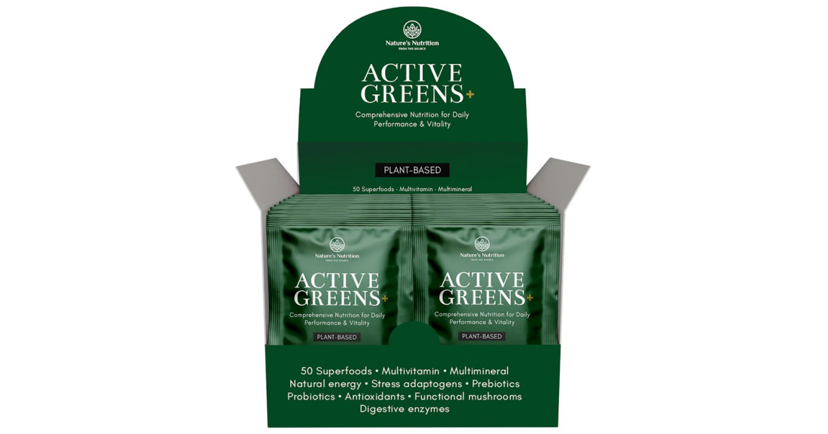 Buy Nature's Nutrition Active Greens - 20 Sachets Online | Faithful to ...