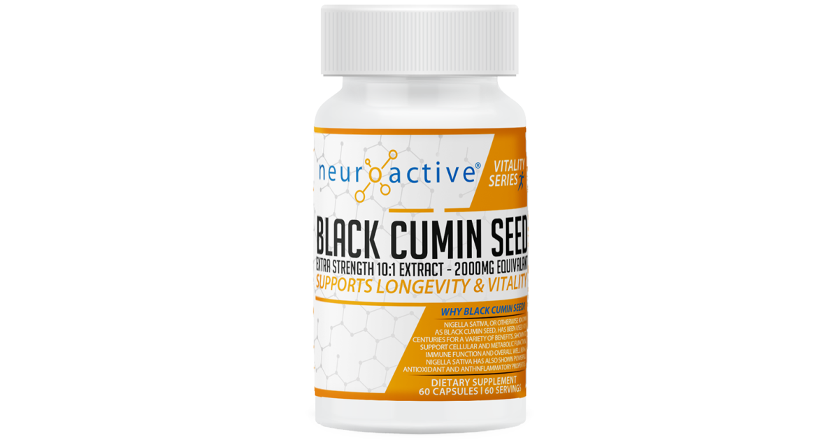 Buy NeuroActive Black Cumin Seed 10:1 Extract Online | Faithful to Nature