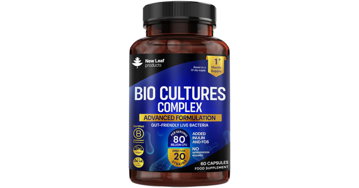 Buy New Leaf Bio Cultures Probiotics Online | Faithful to Nature