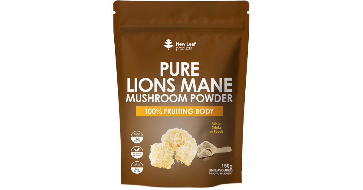 Buy New Leaf Lions Mane Powder Online | Faithful to Nature