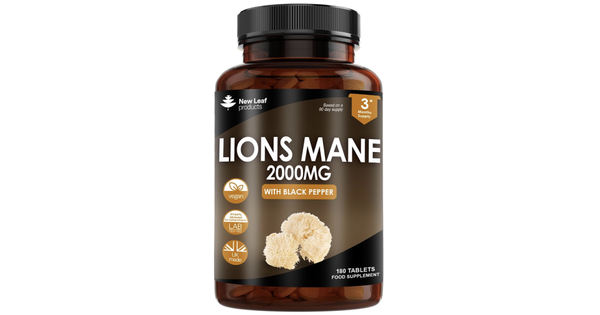 Buy New Leaf Lions Mane Tablets Online | Faithful to Nature