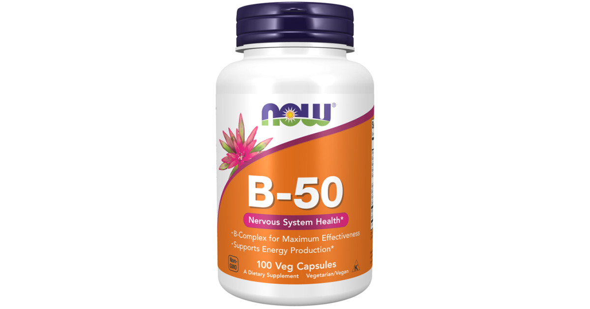 Buy Now Foods Vitamin B-50 Online | Faithful to Nature