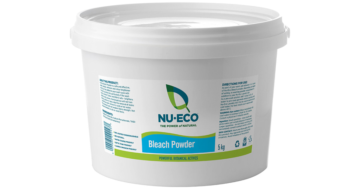 Buy Nu-Eco Bleach Powder - 5kg Online | Faithful to Nature