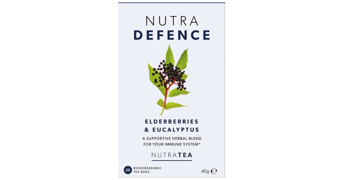 Buy NutraDefence Immune Support Tea - Elderberry & Eucalyptus Online ...