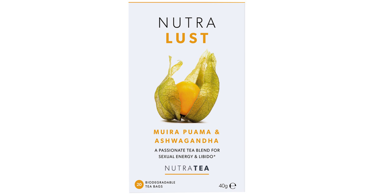 Buy NutraLust Libido & Stamina Tea - Ashwagandha & Muira Puama Online ...
