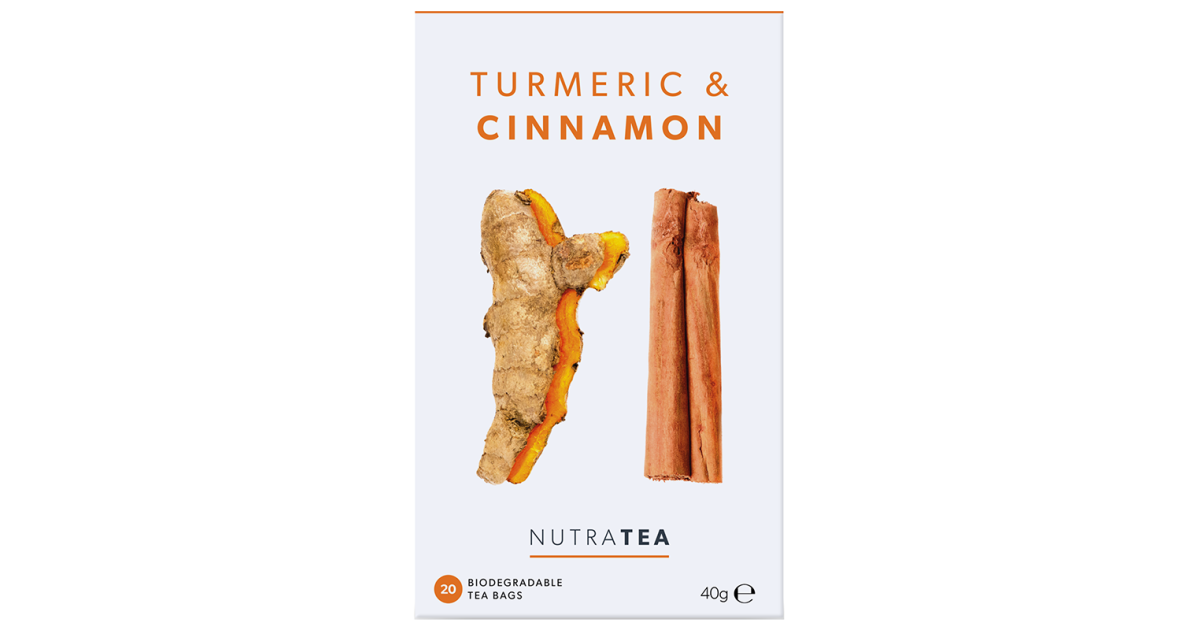 Buy Nutratea Turmeric & Cinnamon Tea Online | Faithful to Nature