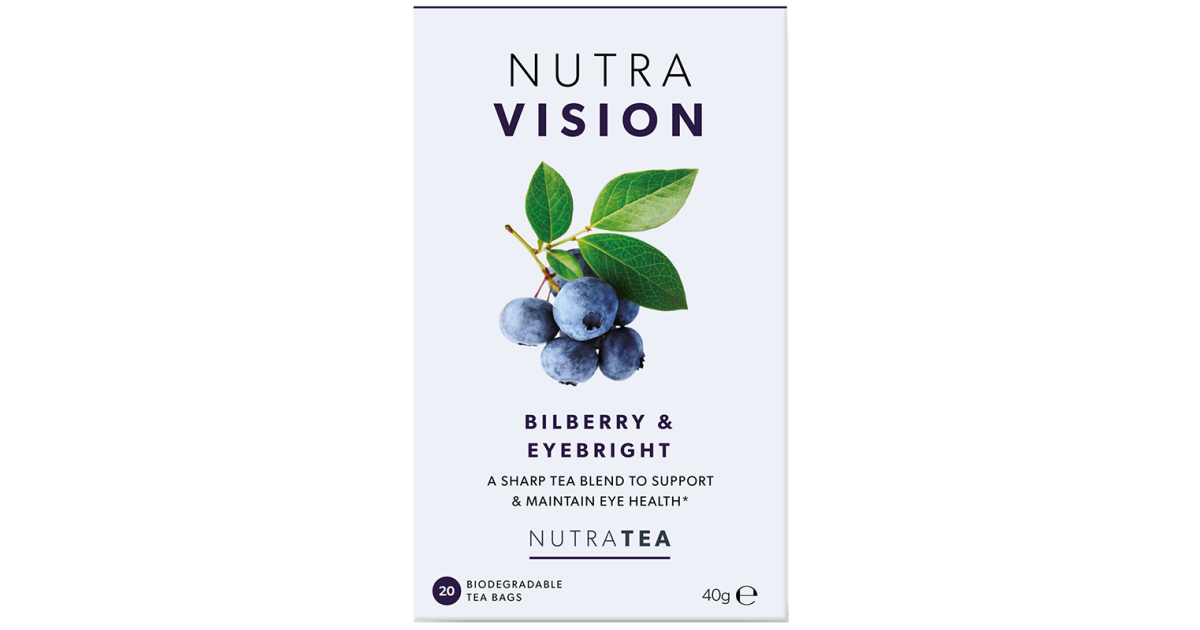 Buy NutraVision Eye Health & Support Tea - Bilberry & Eyebright Online ...