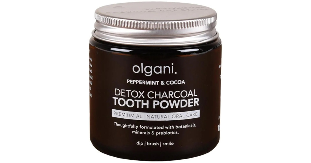Buy Olgani Toothpaste Powder - Charcoal & Cocoa Online | Faithful to Nature