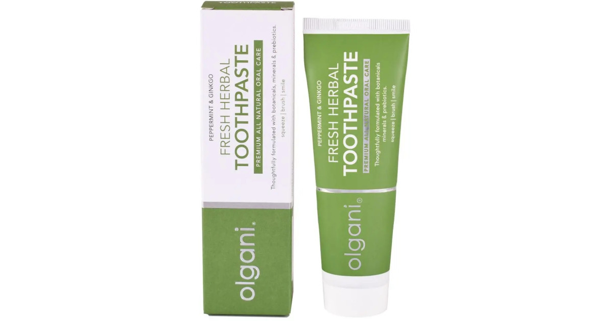 Buy Olgani Fresh Herbal Toothpaste Online | Faithful to Nature
