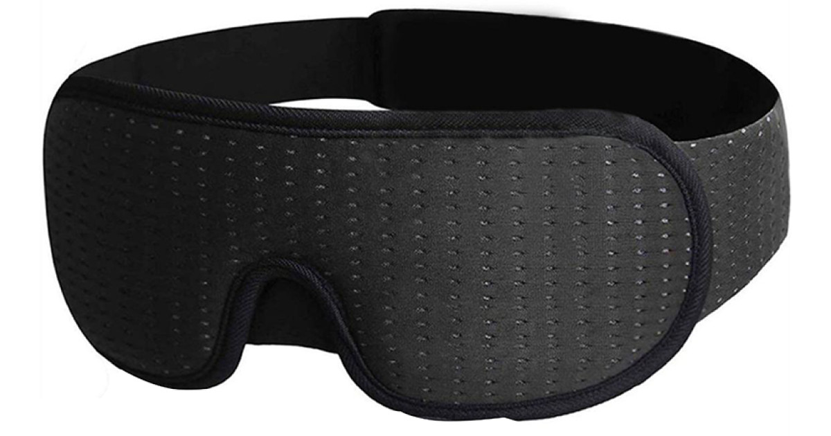 Buy NeuroActive 3D Breathable Sleep Mask(Black) Online | Faithful to Nature