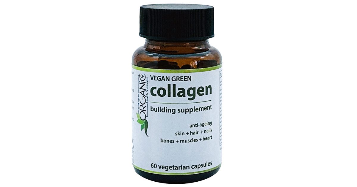 Buy Organic Health Solutions Vegan Green Collagen Building Supplement ...