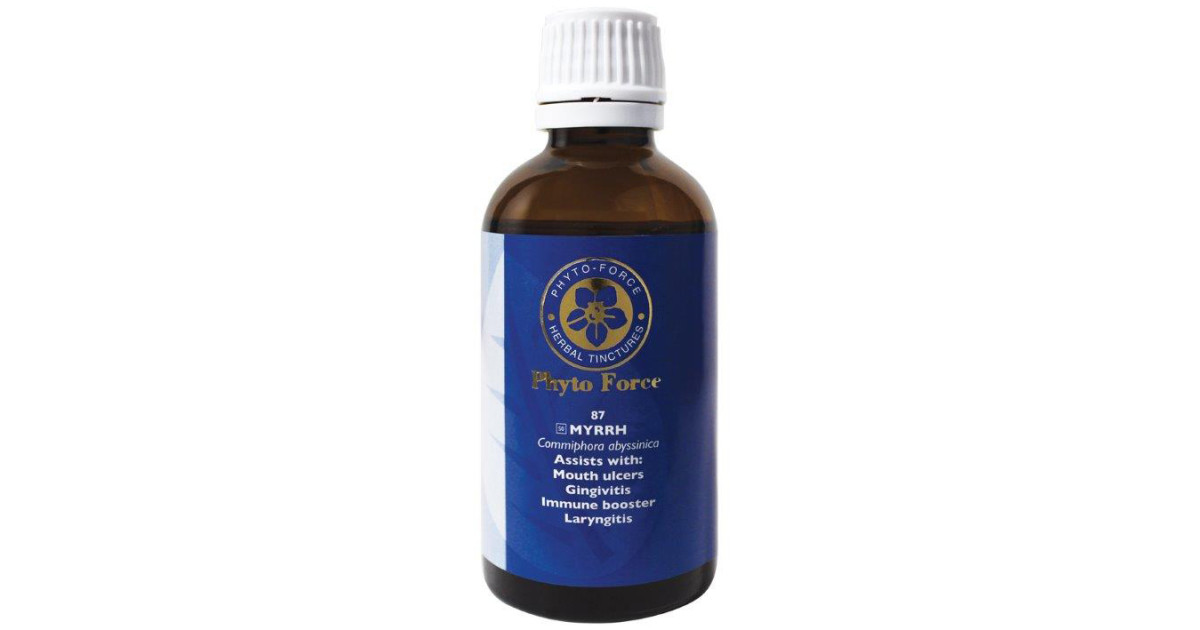 Buy Phyto-Force Myrrh Herbal Tincture Online | Faithful to Nature