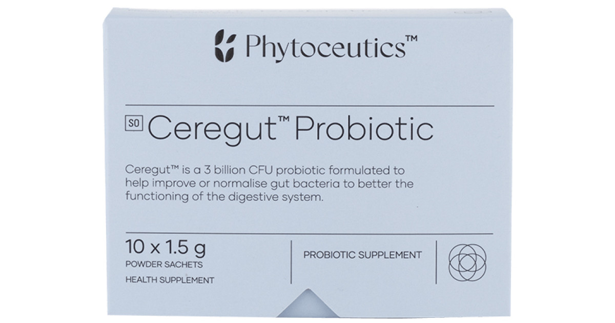 Buy Phytoceutics Ceregut Probiotics 10 Sachets Online | Faithful to Nature