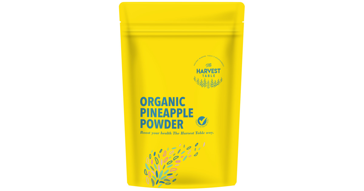 Buy The Harvest Table Organic Pineapple Powder Pouch Online | Faithful ...