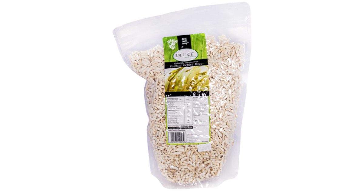 Buy Entice Puffed White Rice Online | Faithful to Nature