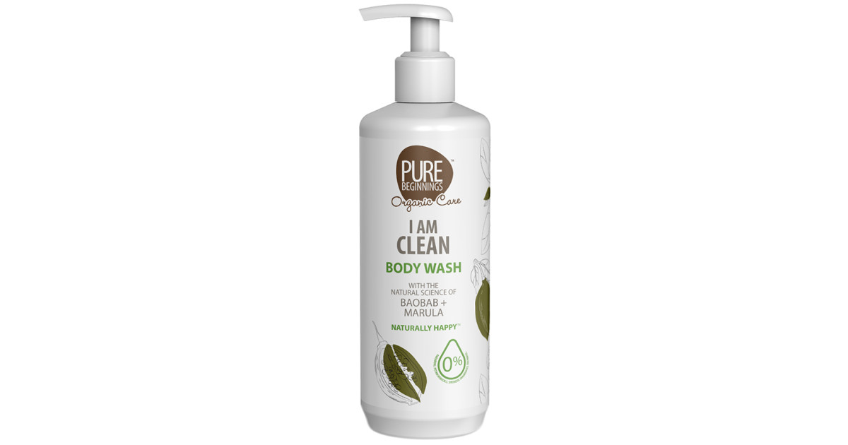 Buy Pure Beginnings Body Wash - I am Clean Online | Faithful to Nature