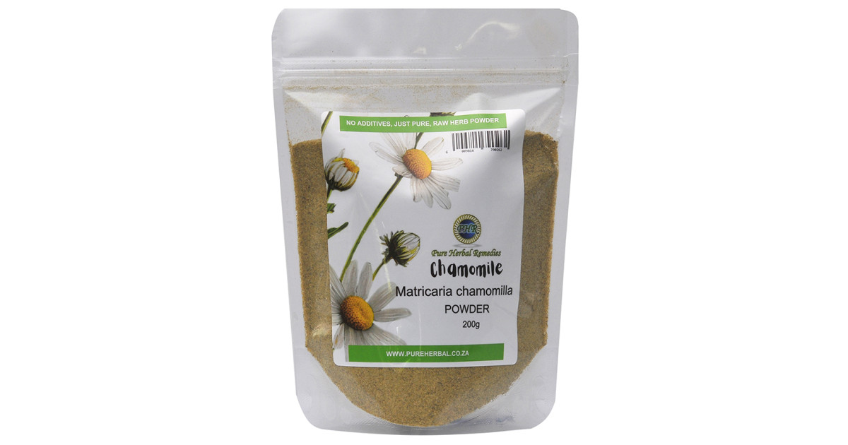 Buy Pure Herbal Remedies Chamomile Powder Online | Faithful to Nature