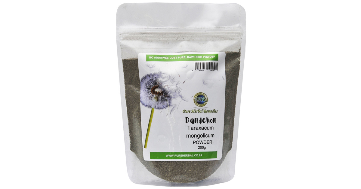 Buy Pure Herbal Remedies Dandelion Powder Online | Faithful to Nature