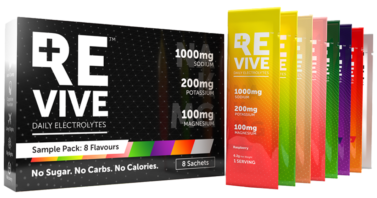 Buy REVIVE Daily Electrolytes - Sample 8s All Flavours Online ...