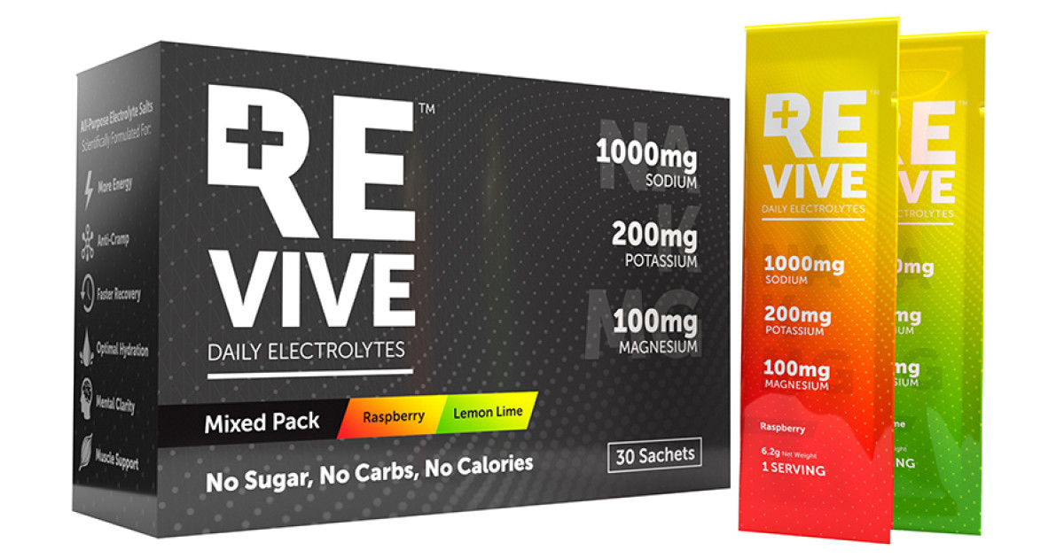Buy Revive Daily Electrolytes - Raspberry & Lemon Lime Online ...