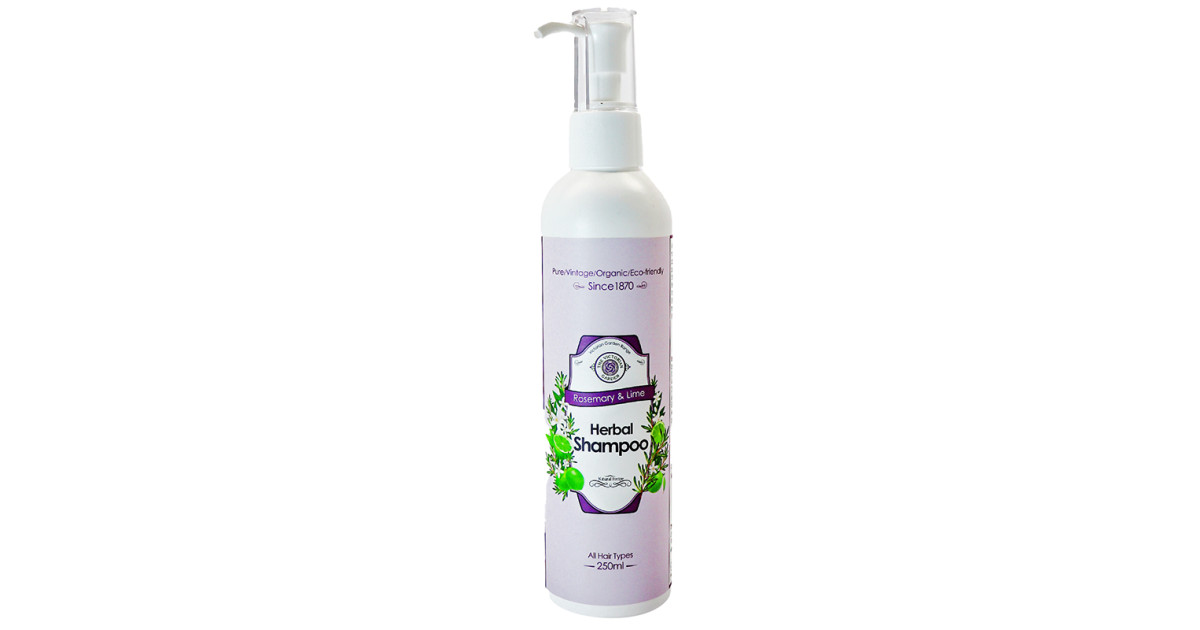Buy Victorian Garden Rosemary & Lime Herbal Shampoo (All Hair Types ...