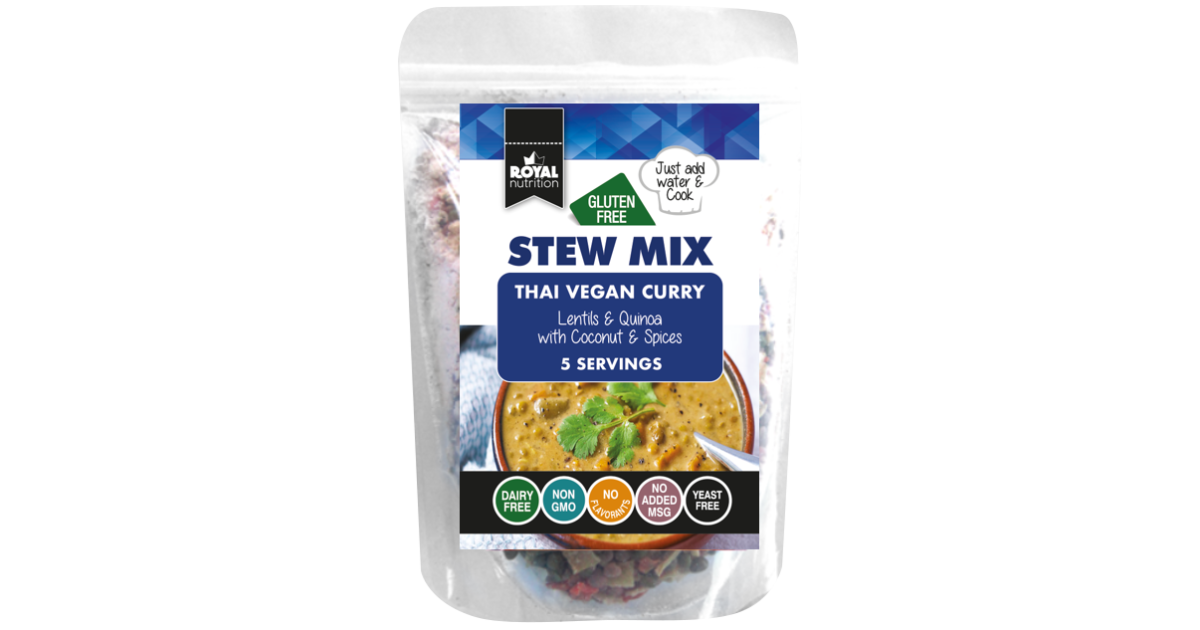 Buy Royal Nutrition Gluten Free All in 1 Stew Mix Thai Curry Online ...