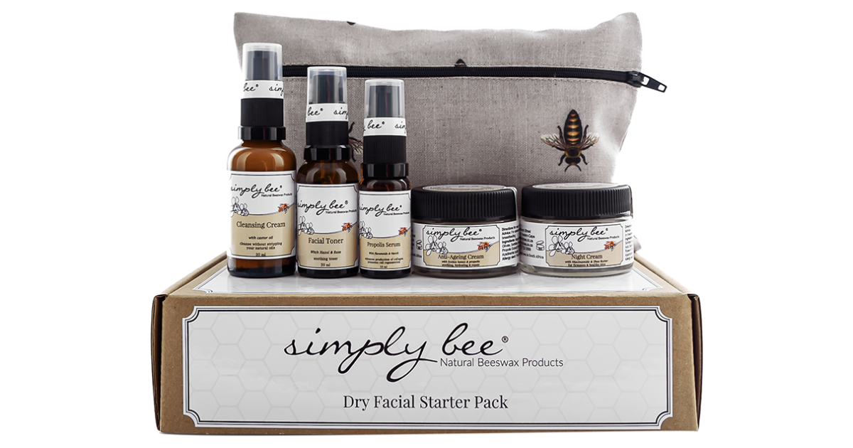 Buy Simply Bee Dry Facial Starter Gift Pack Online | Faithful to Nature