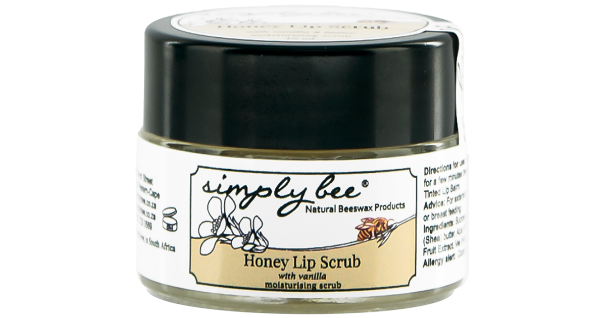 Buy Simply Bee Honey Lip Scrub Online | Faithful to Nature