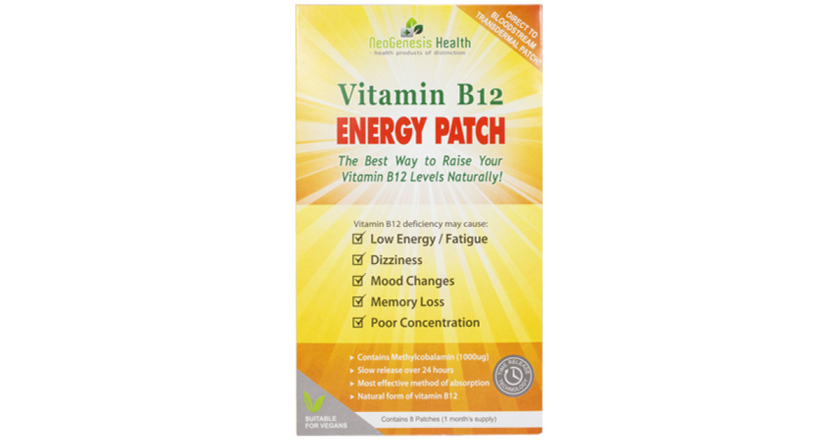 Buy Neogenesis B12 Transdermal Patches Online | Faithful to Nature