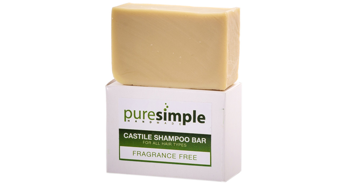 Buy Pure Simple Shampoo Bar Fragrance Free Online | Faithful to Nature