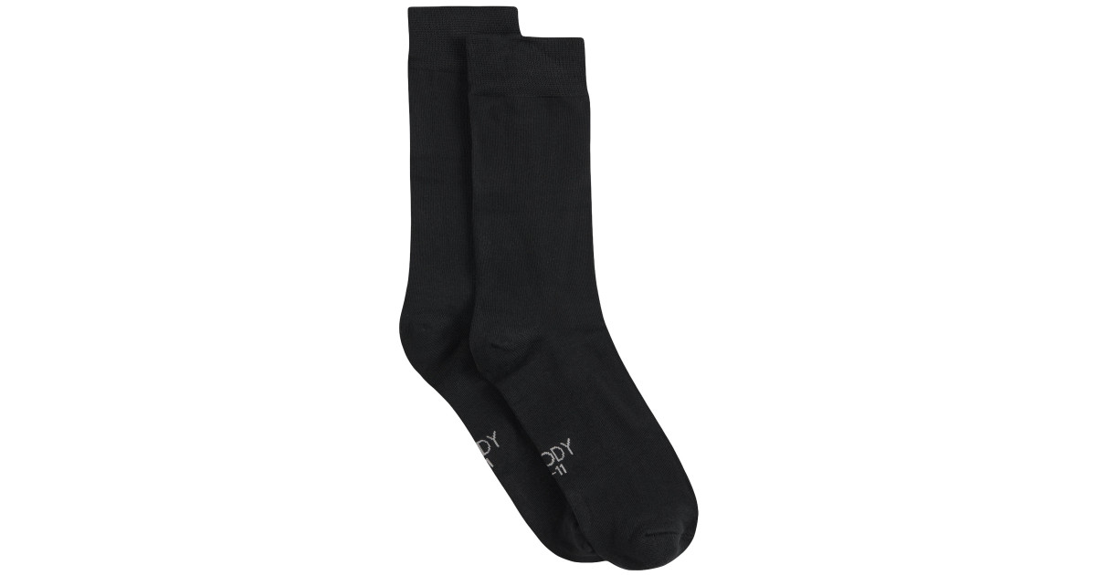 Buy Boody Bamboo Women's Everyday Socks - Black Online | Faithful to Nature