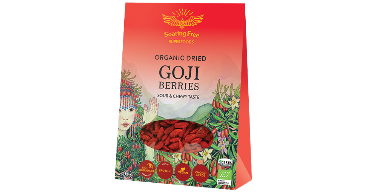 Buy Superfoods Organic Raw Goji Berries Online | Faithful to Nature