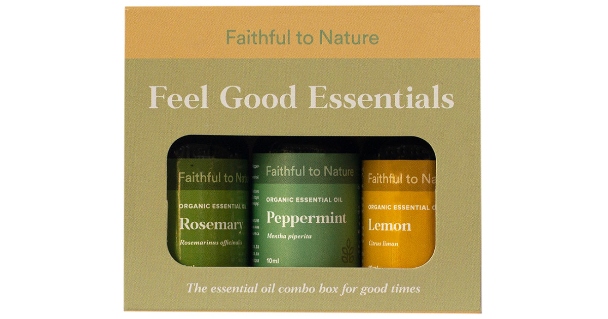 Buy FtN Organic Feel Good Essentials Box Online | Faithful to Nature