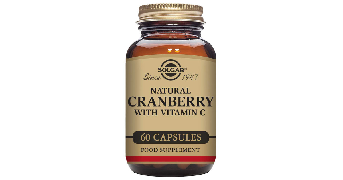 Buy Solgar Natural Cranberry with Vitamin C Online | Faithful to Nature