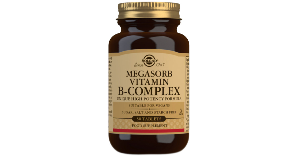 Buy Solgar Megasorb B-Complex Online | Faithful to Nature