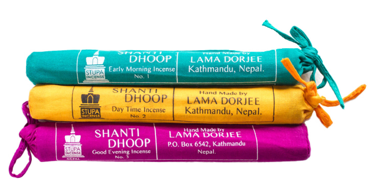 Buy Stupa Shanti Dhoop (bundle of all 3 morning, day, evening) Online ...