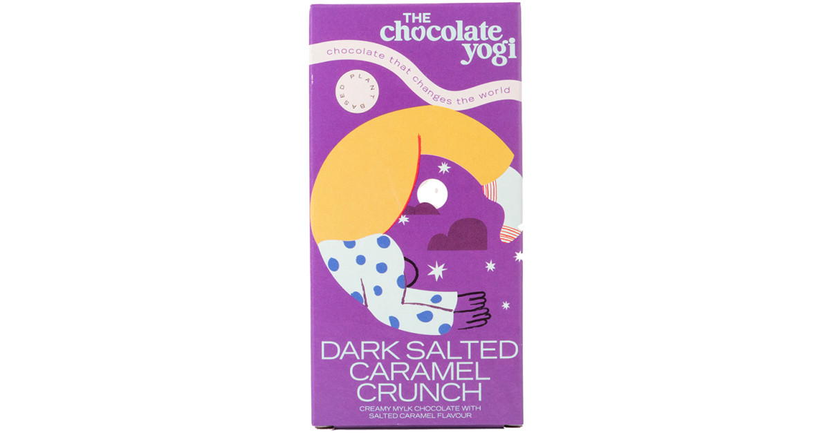 Buy The Chocolate Yogi Dark Salted Caramel Chocolate Online | Faithful ...